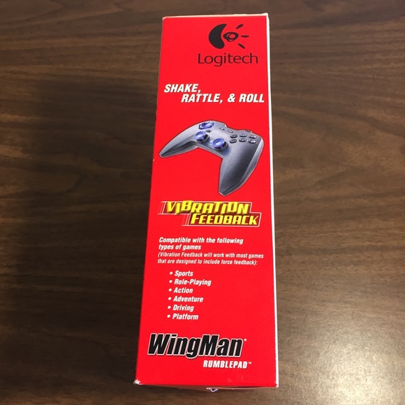Logitech | Video Games & Consoles | Vintage Logitech Wingman Rumblepad ...